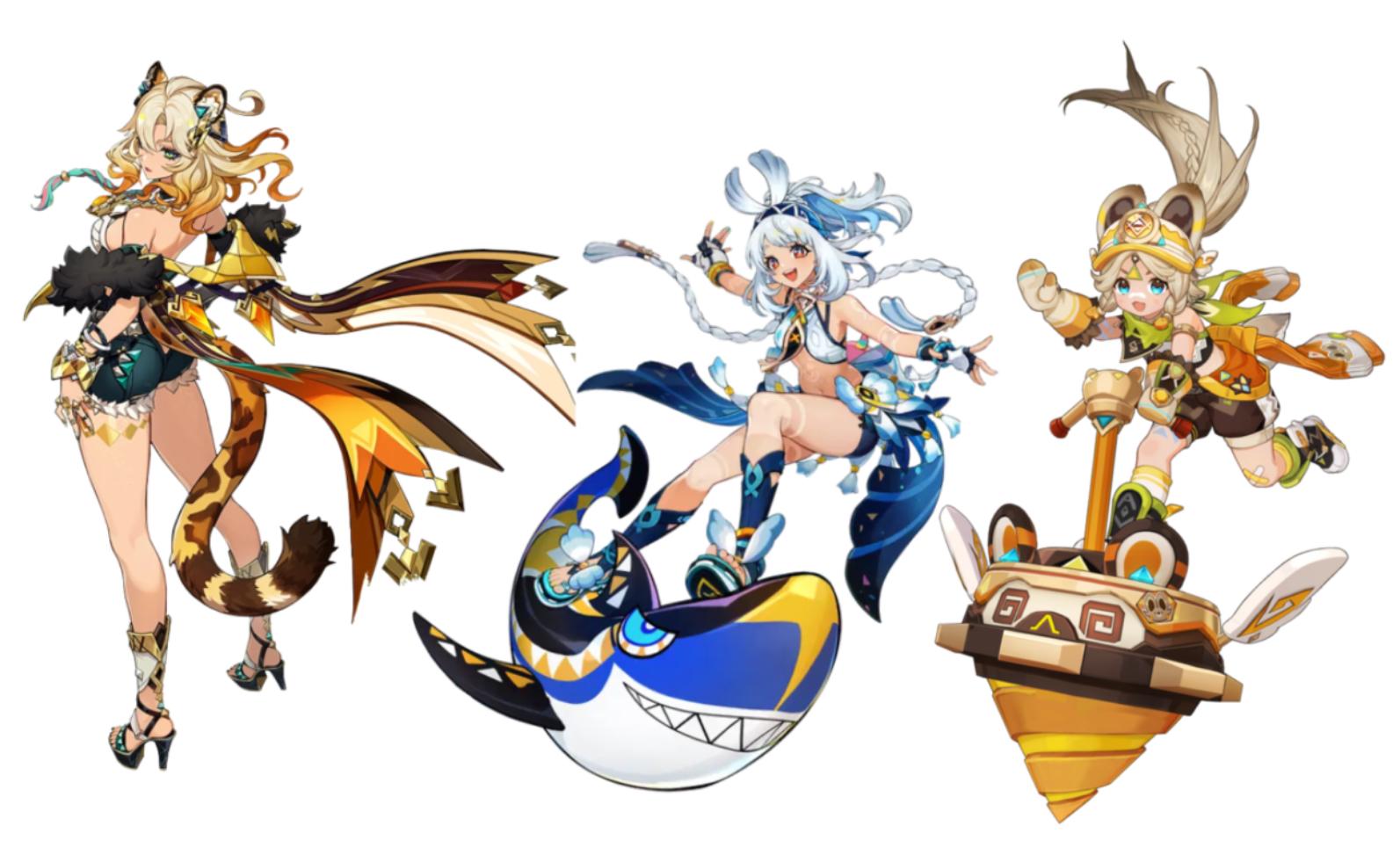 Natlan characters redesigned! (genshin impact) | Scrolller