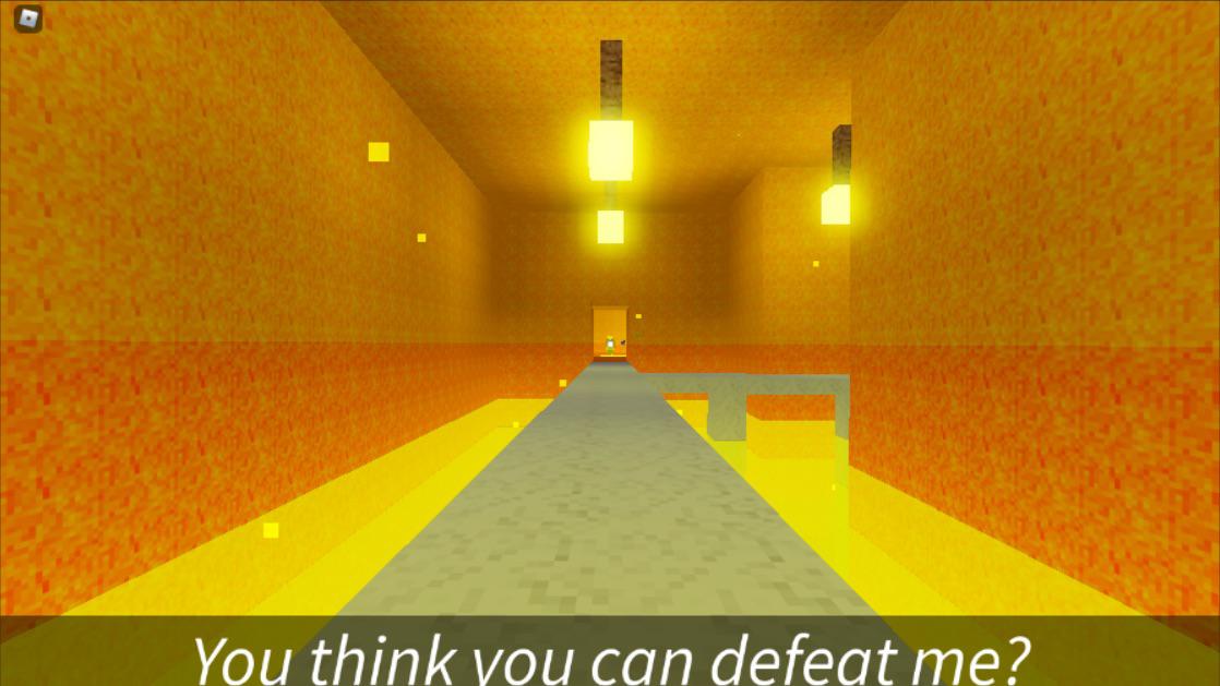 Friend helped code a ton of a boss prologue thing for my cube cavern game on roblox | Scrolller