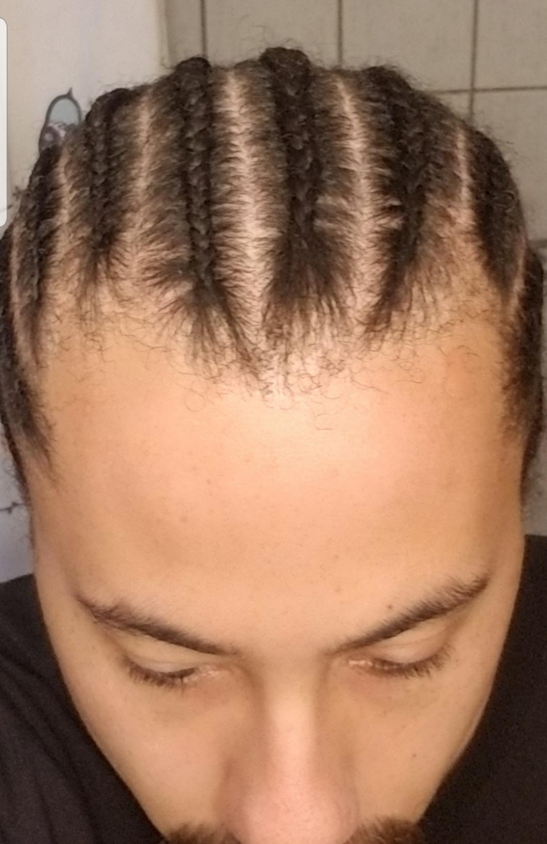 First time getting cornrows | Scrolller