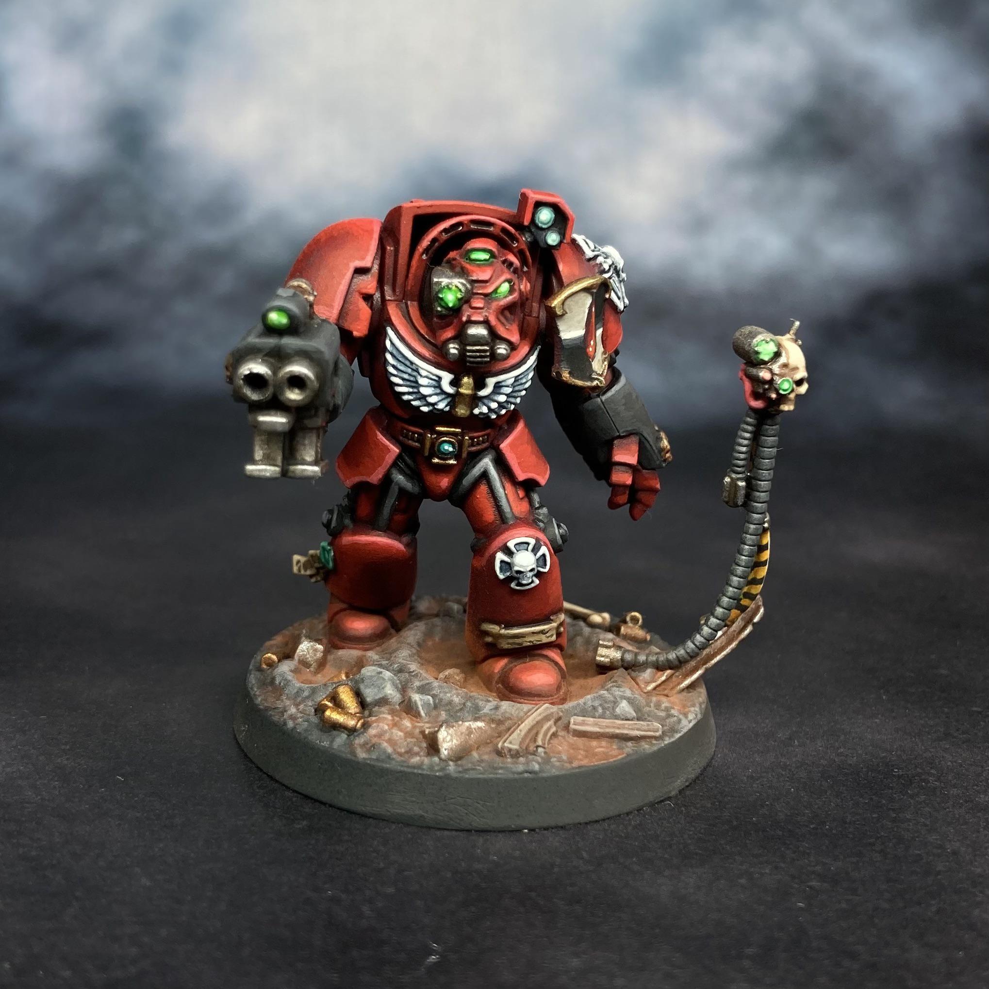 Space Marine Heroes Terminator done. C&C welcome | Scrolller