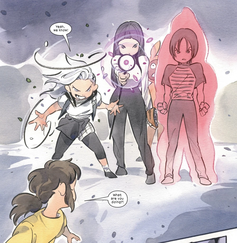 Nico Minoru being high school classmate of every teen Marvel characters in the multiverse is my ...