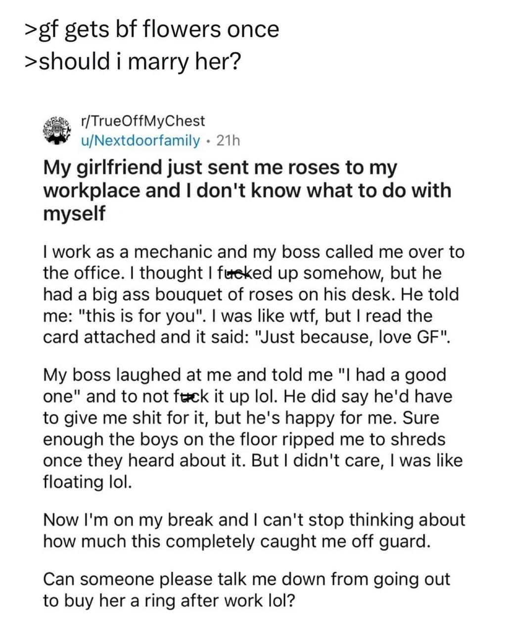 Marry her | Scrolller