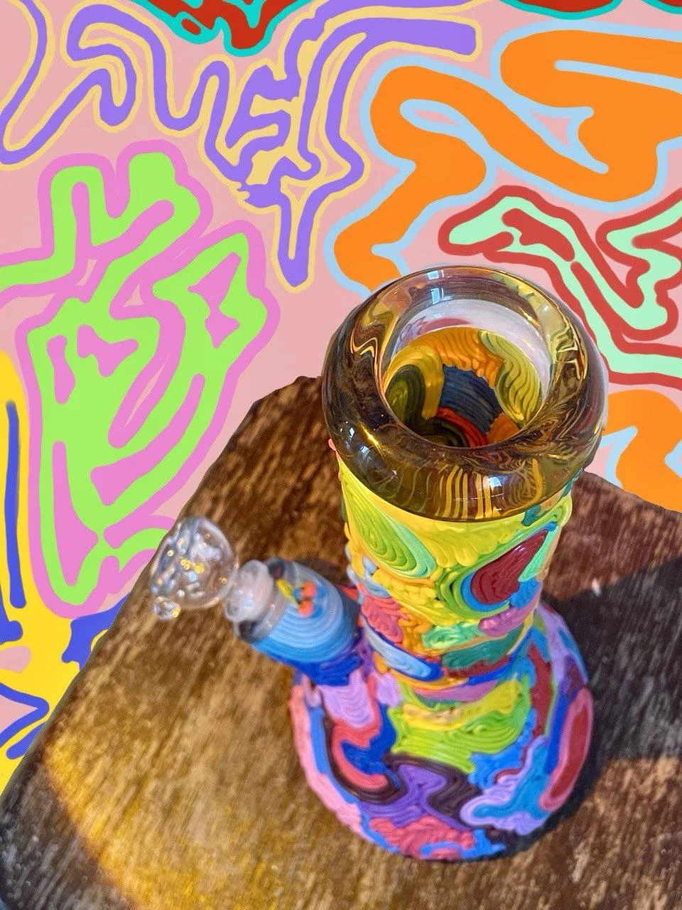 Upcycled this bong for the biggest trippy vibes😝 | Scrolller