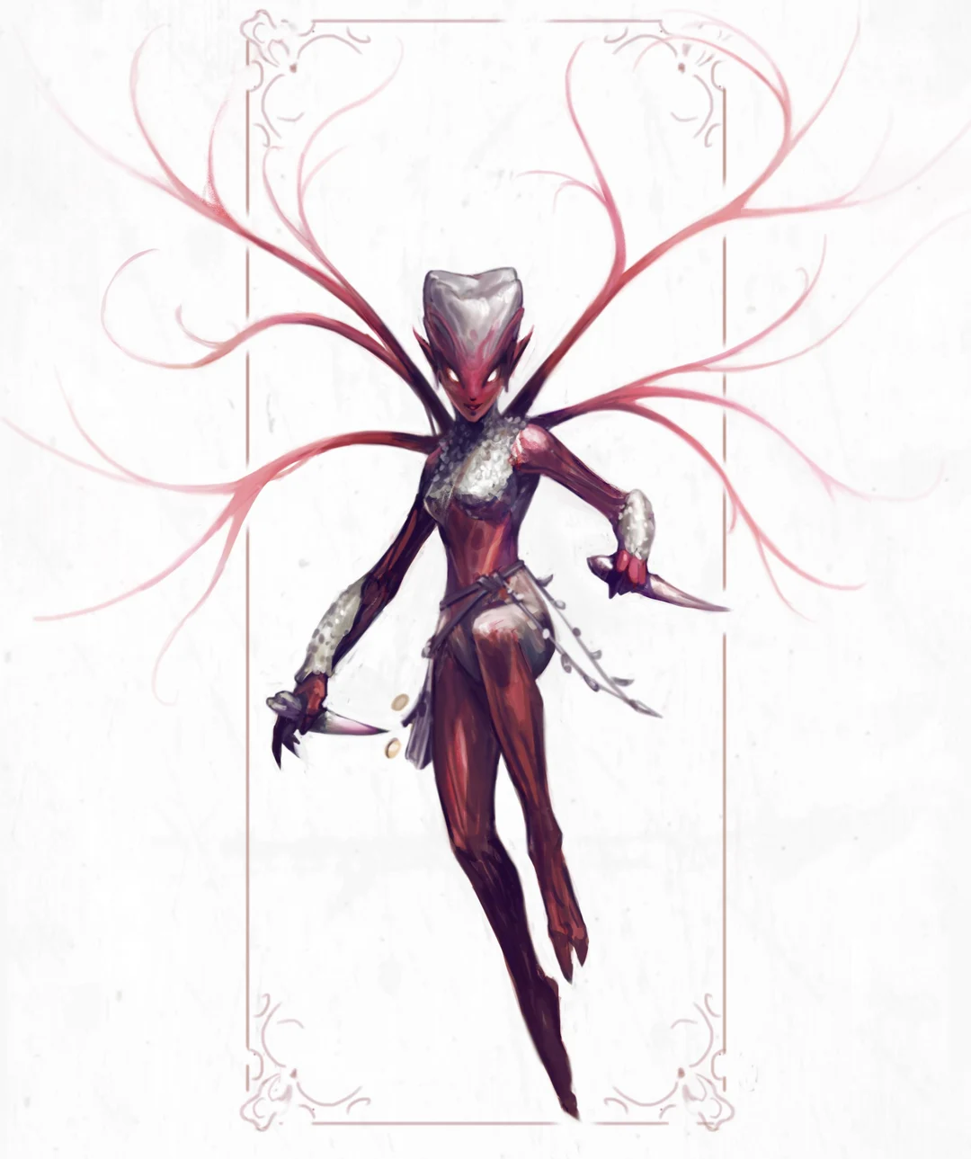 Tooth fairy, me, digital artwork, 2023 | Scrolller