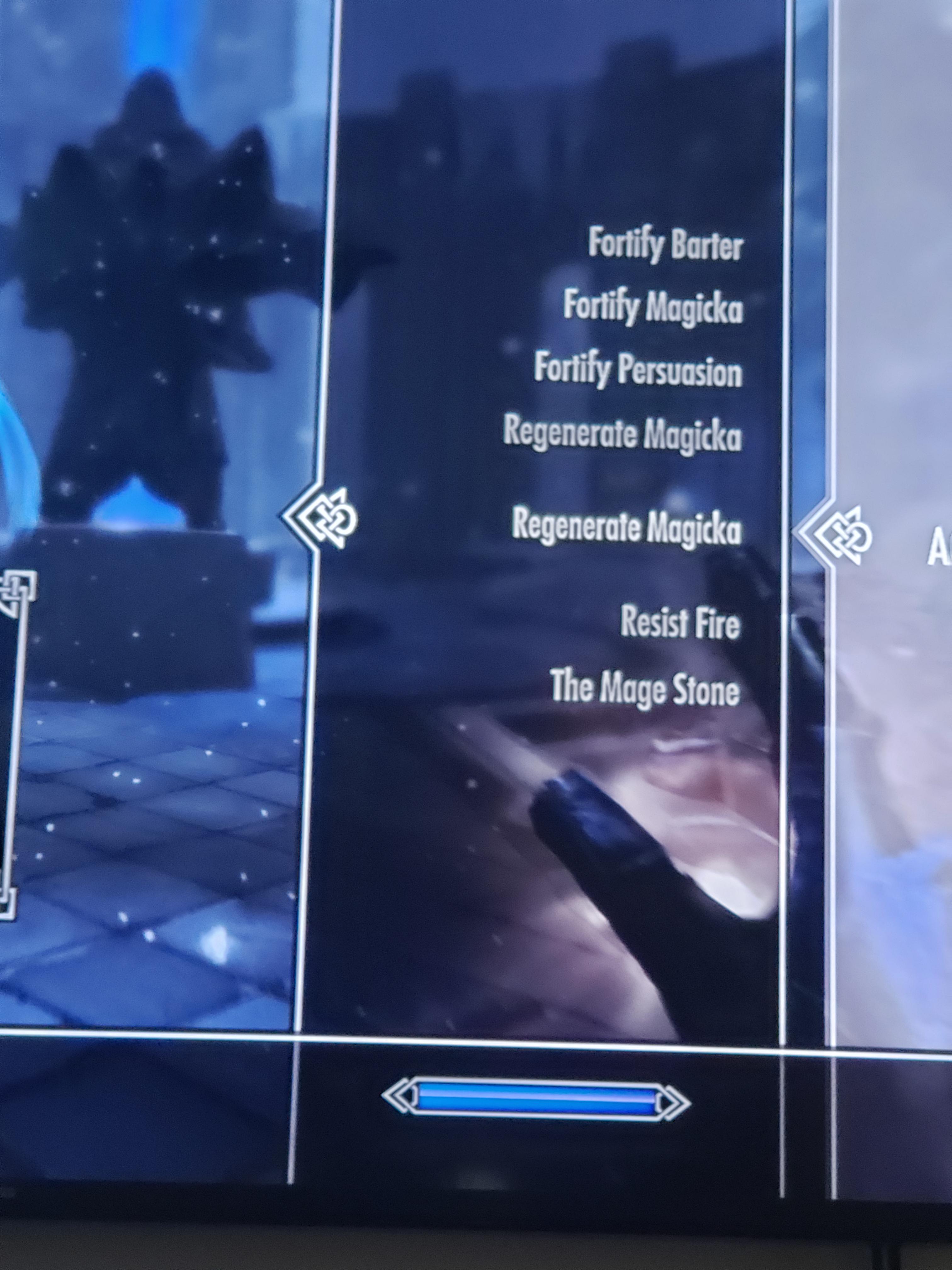 Bug/glitch i can't run out of magicka can anyone figure out why more details in the comments ...