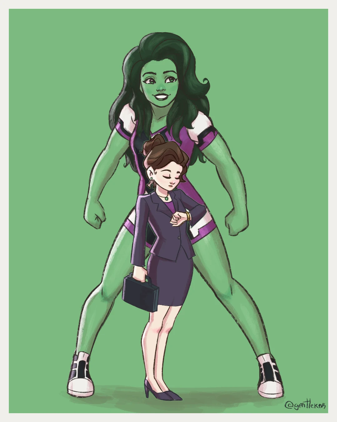 She-Hulk by me @gentlekevs | Scrolller