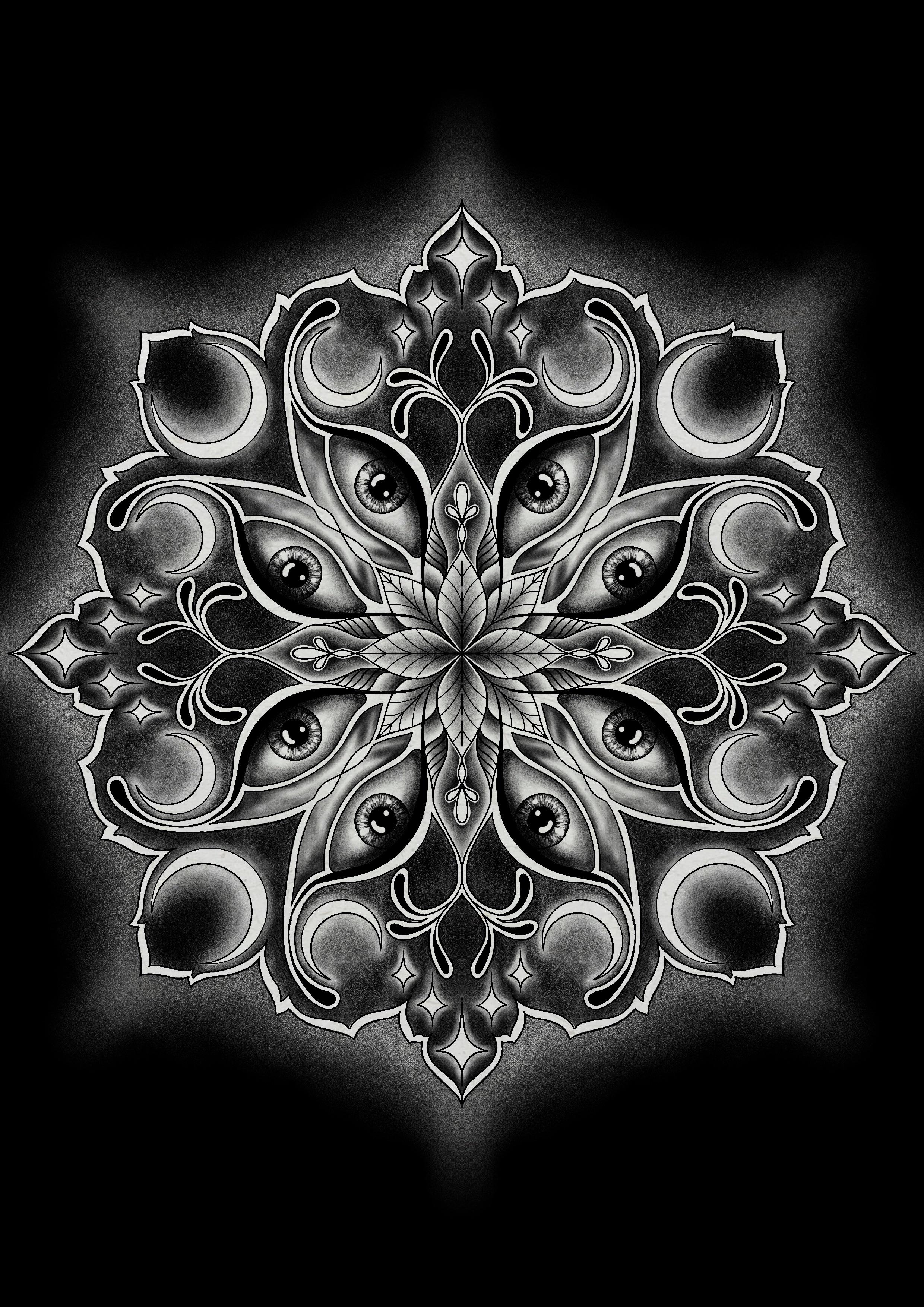 Sacred Eyes, Me, Digital, 2022 | Scrolller