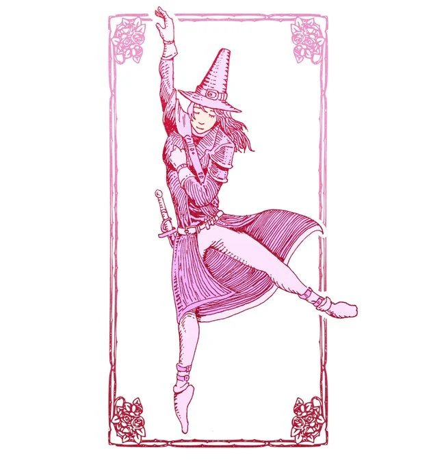 Magnaza, the Wizard Hunter who dreams of dancing by Brandon Yu (Chaoclypse) | Scrolller