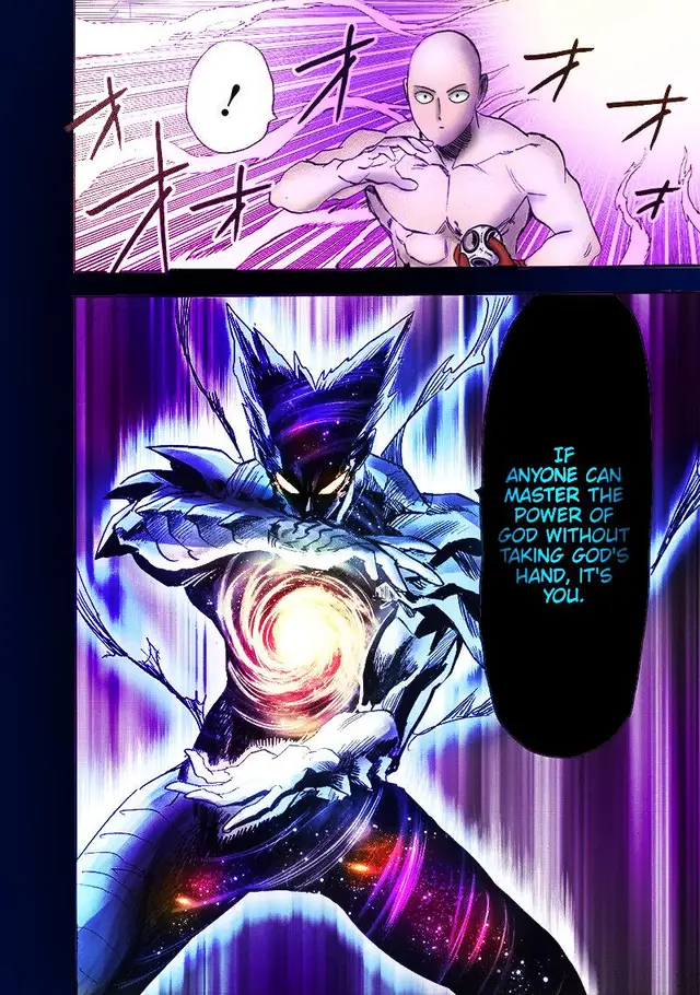 Garou teachs time travel to Saitama. (Colors by me) | Scrolller