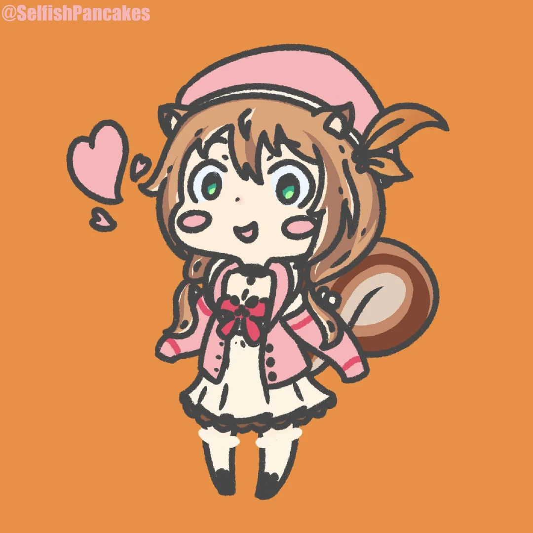 Risu is cute and happy | Scrolller