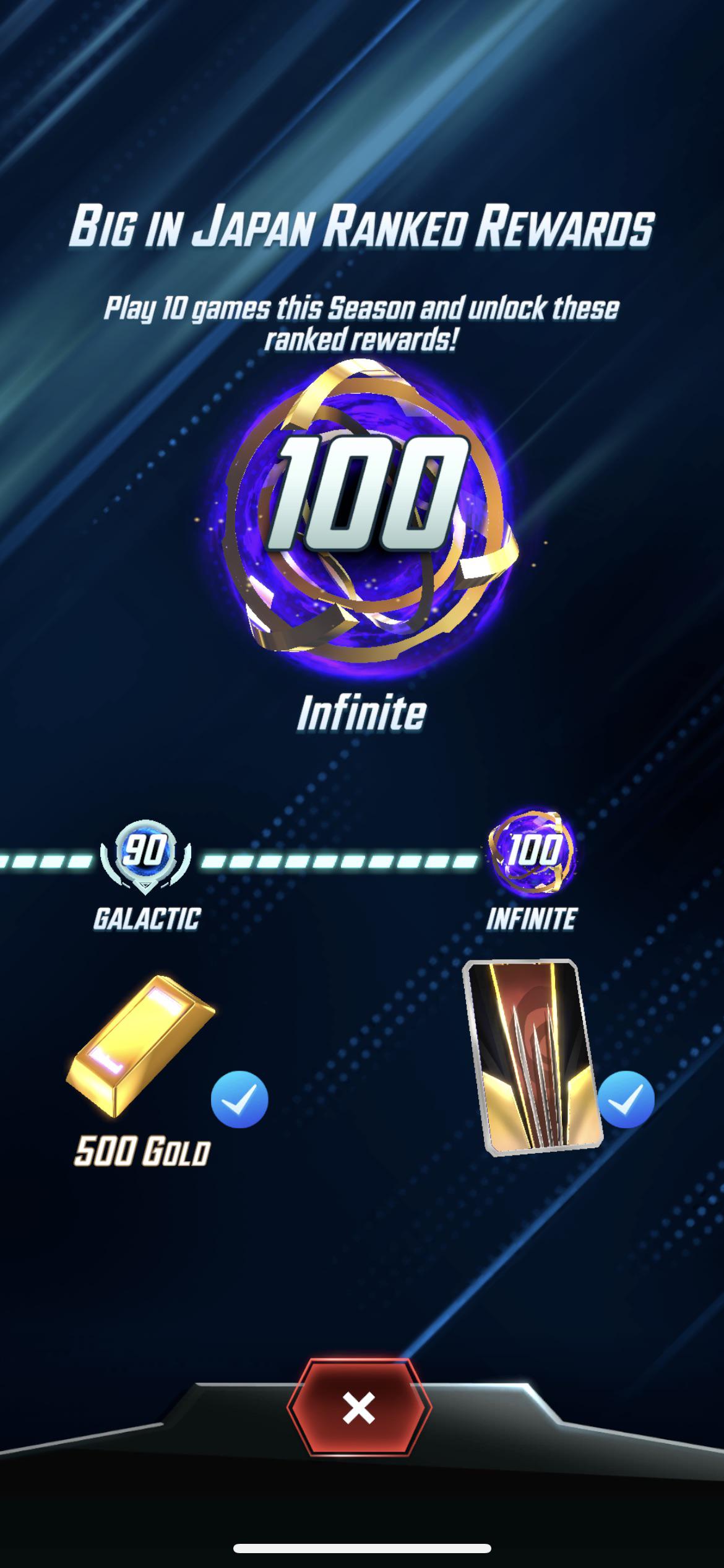 First time hitting infinity with a Thanos deck | Scrolller