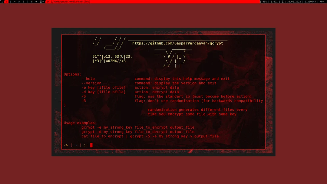 [dwm] do you like read and black themes? | Scrolller