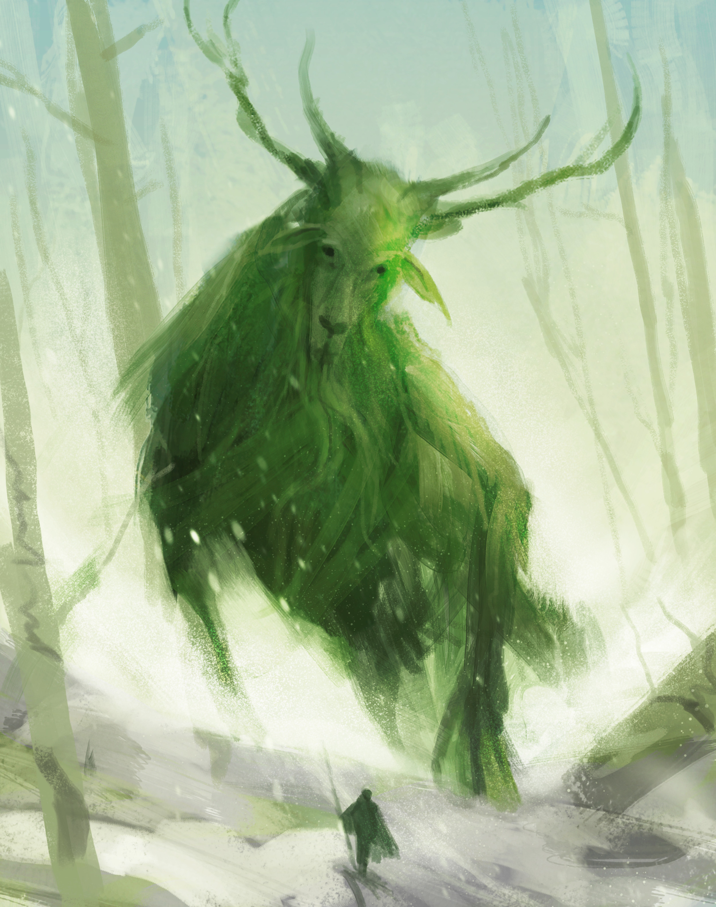 Winter goat by Mika Koskensalmi | Scrolller