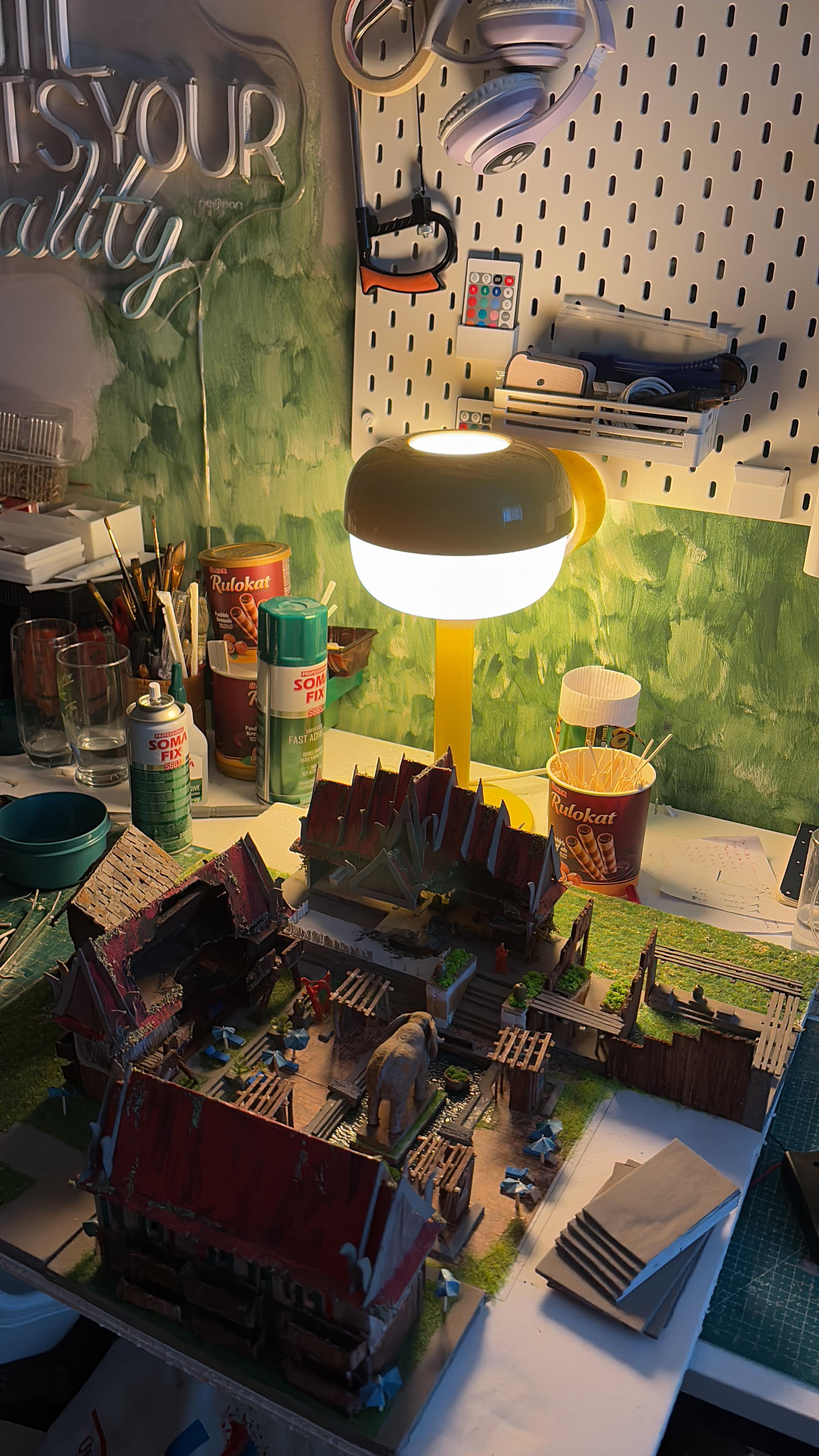 Building another Paradise Resort map diorama for Krafton tonight (5 left😅) I uploaded the first ...