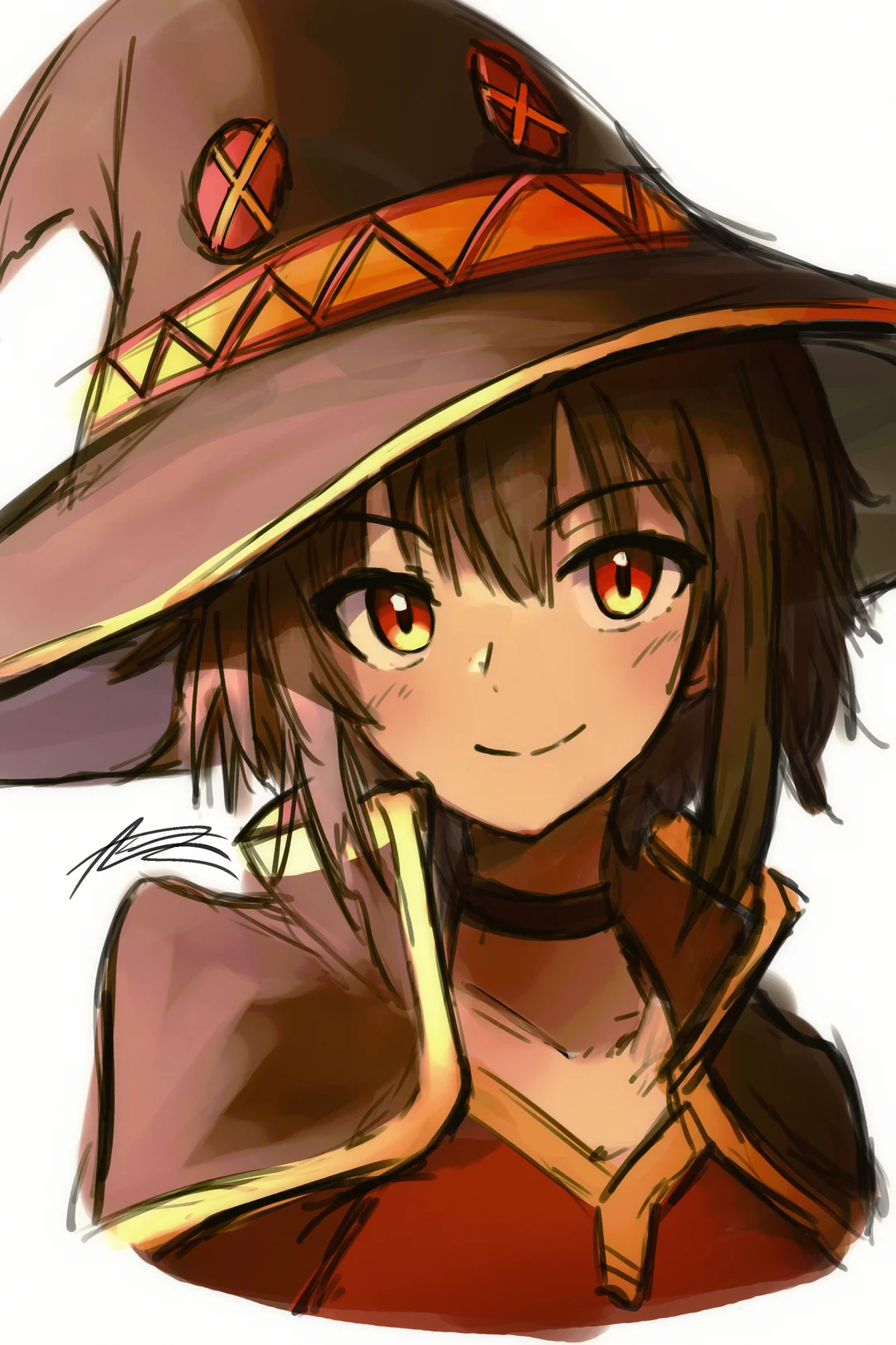[OC] Megumin, by me | Scrolller