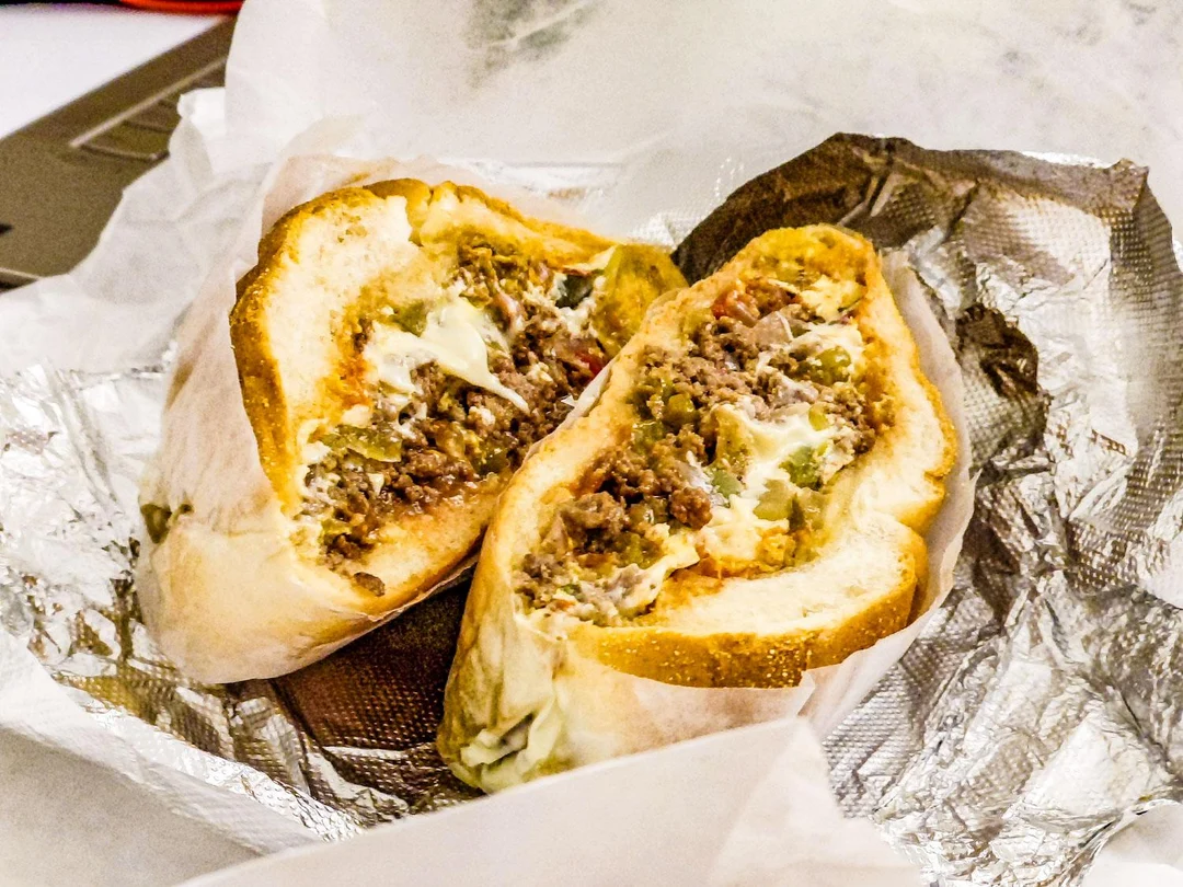 custom chopped cheese on a roll | Scrolller
