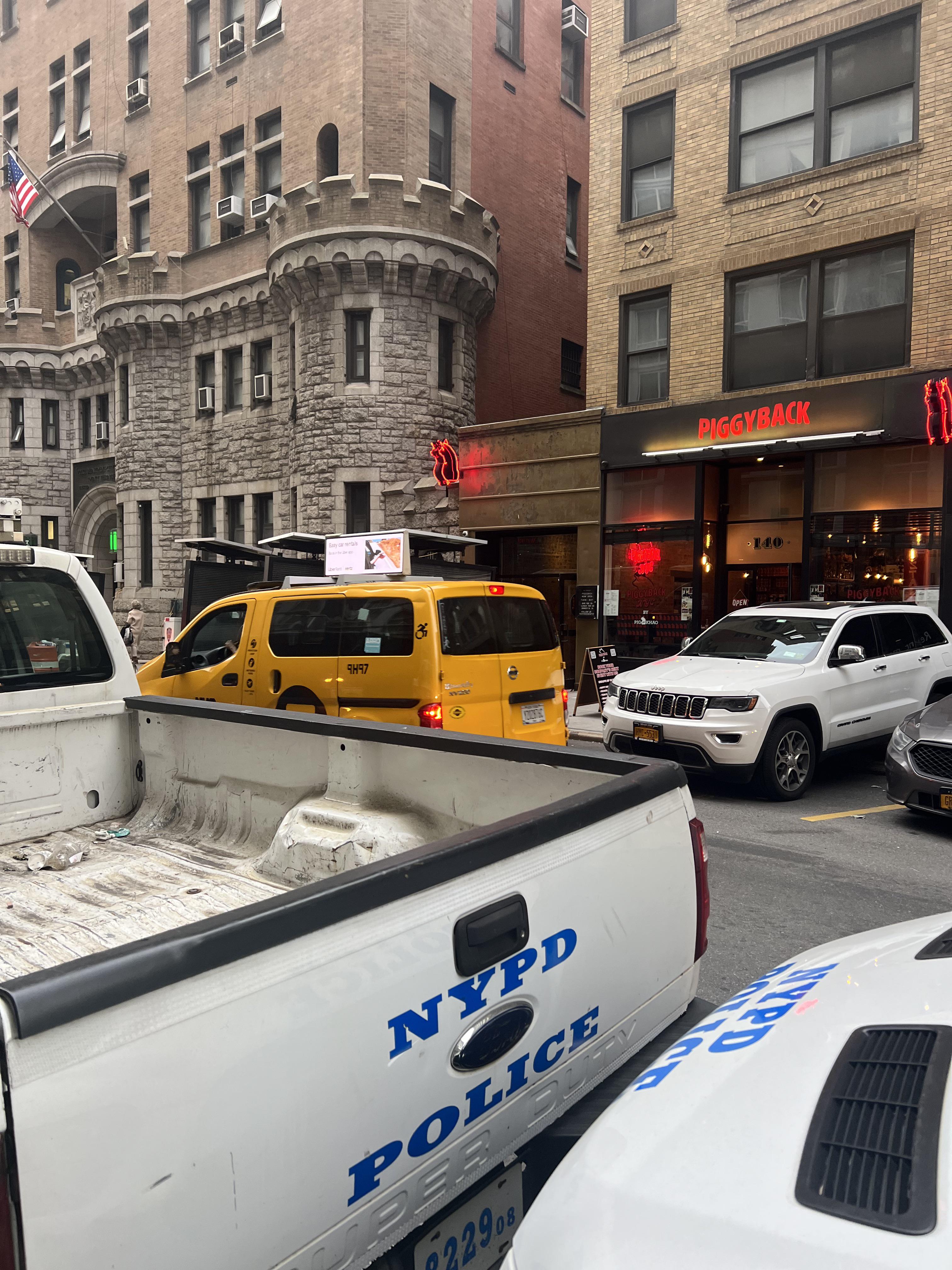 NYPD precinct next to a BBQ joint… | Scrolller