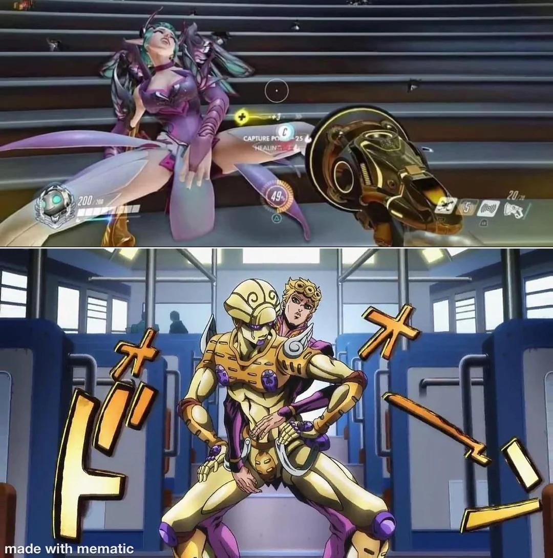 Mercy obtained Gold Experience | Scrolller