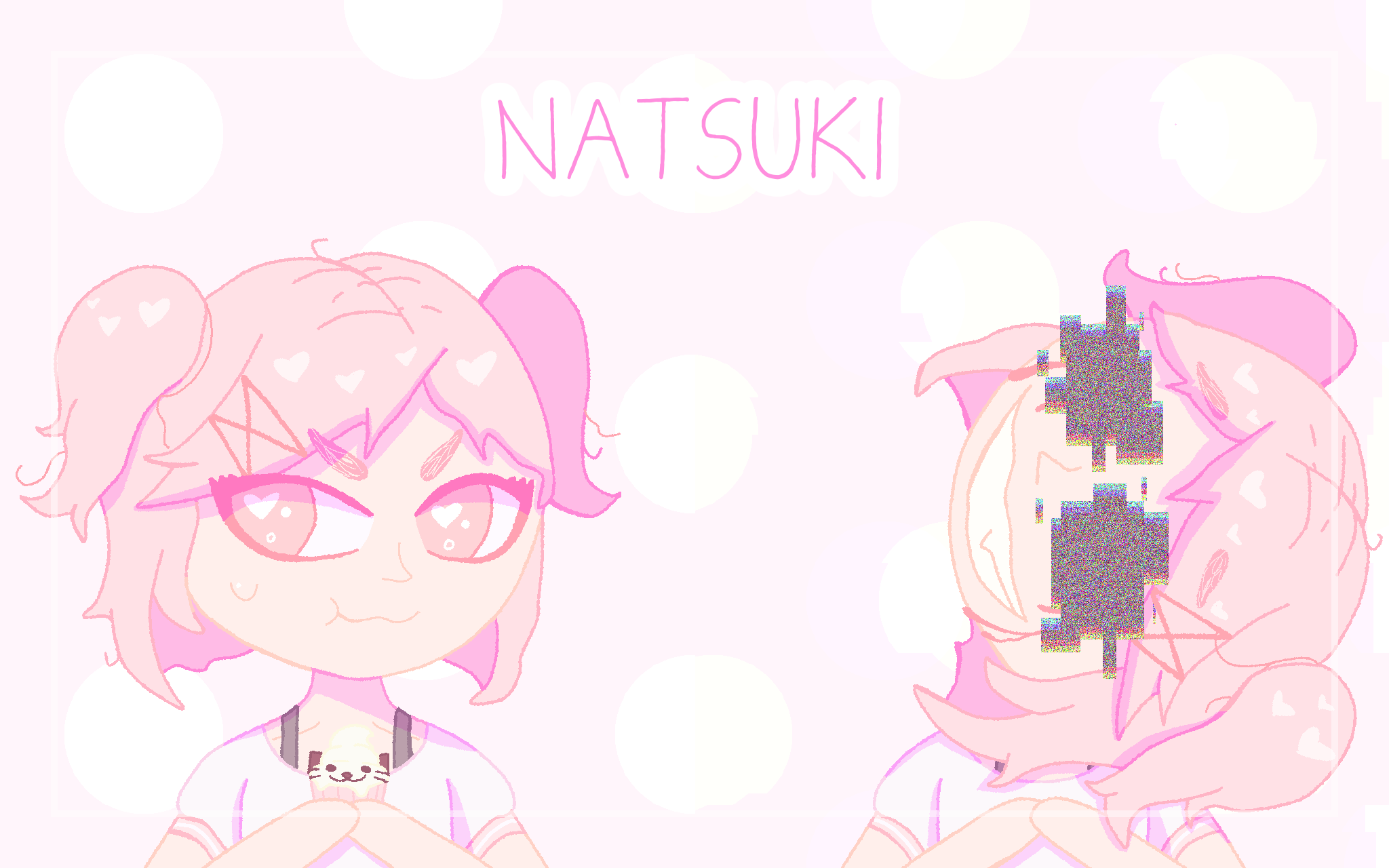 💗Natsuki Fanart!💗 (TW for minor blood and body horror) | Scrolller