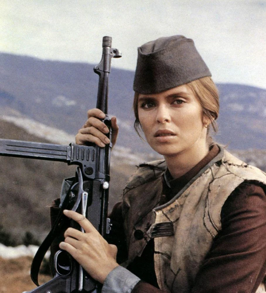Barbara Bach (Mrs. Ringo Starr) during the production of "Force 10 From Navarone" c.1977 | Scrolller