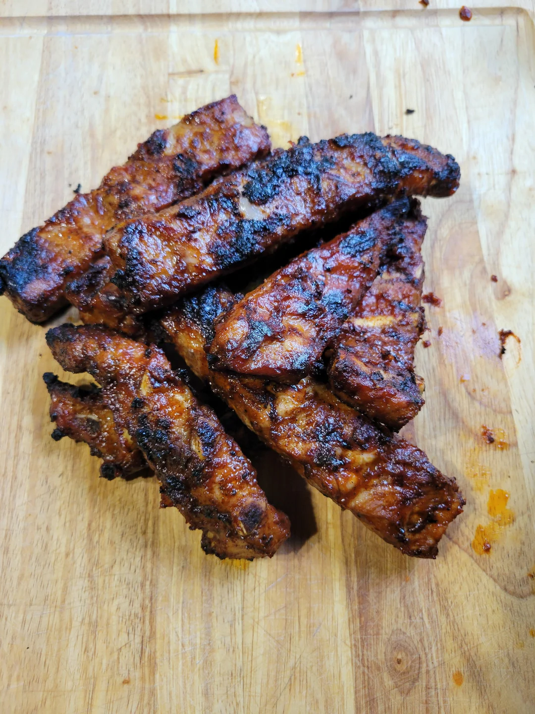 Discover more like Grilling: Didn't care to do 6 hrs smoking, so made some rib tips on the grill ...