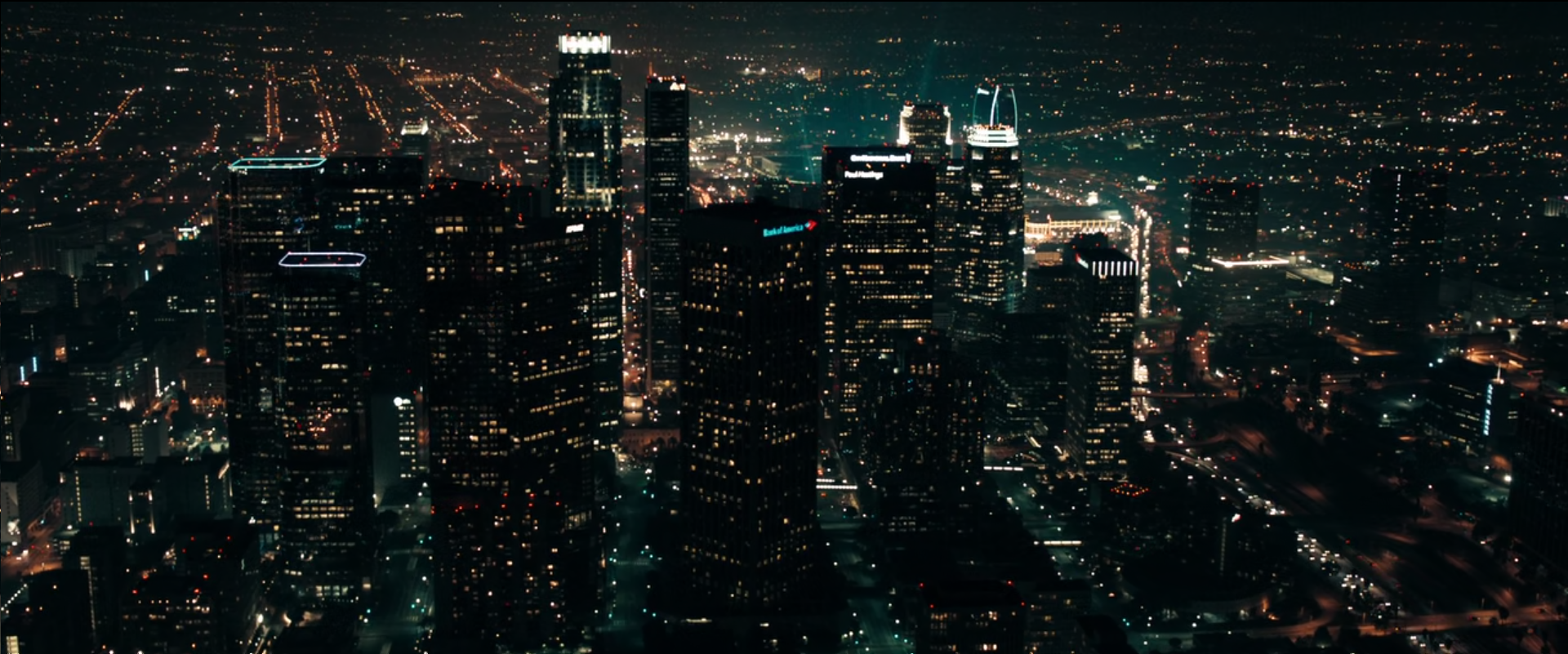 Los Angeles, screenshot from the movie Drive (2011) | Scrolller