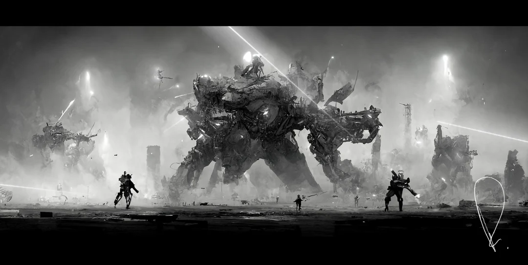 Robot fight - Rubinkowski | Scrolller