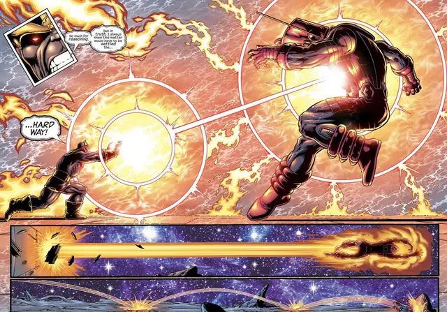 Do you agree that Thanos (without the Infinity Gauntlet) can hold his own against Galactus ...