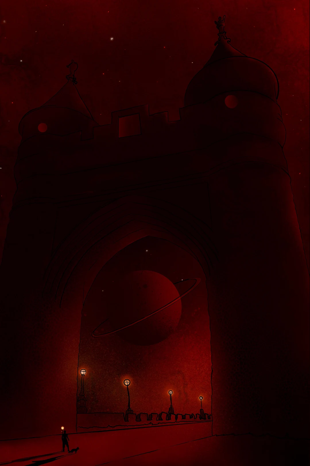 The Gateway, Me, Digital Drawing, 2022 | Scrolller