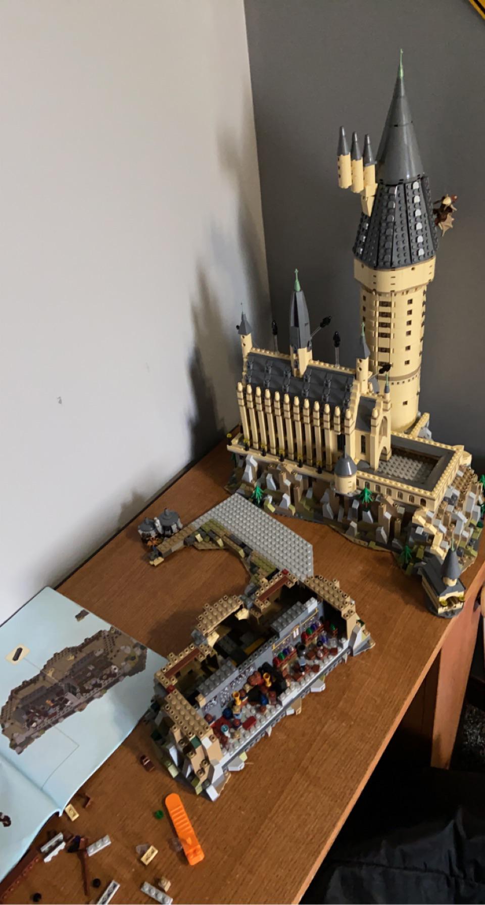 Finally finished the Lego Harry Potter Hogwarts castle! | Scrolller