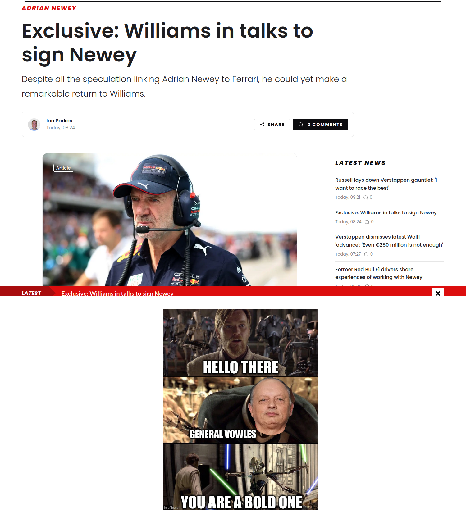 General Vowles! | Scrolller