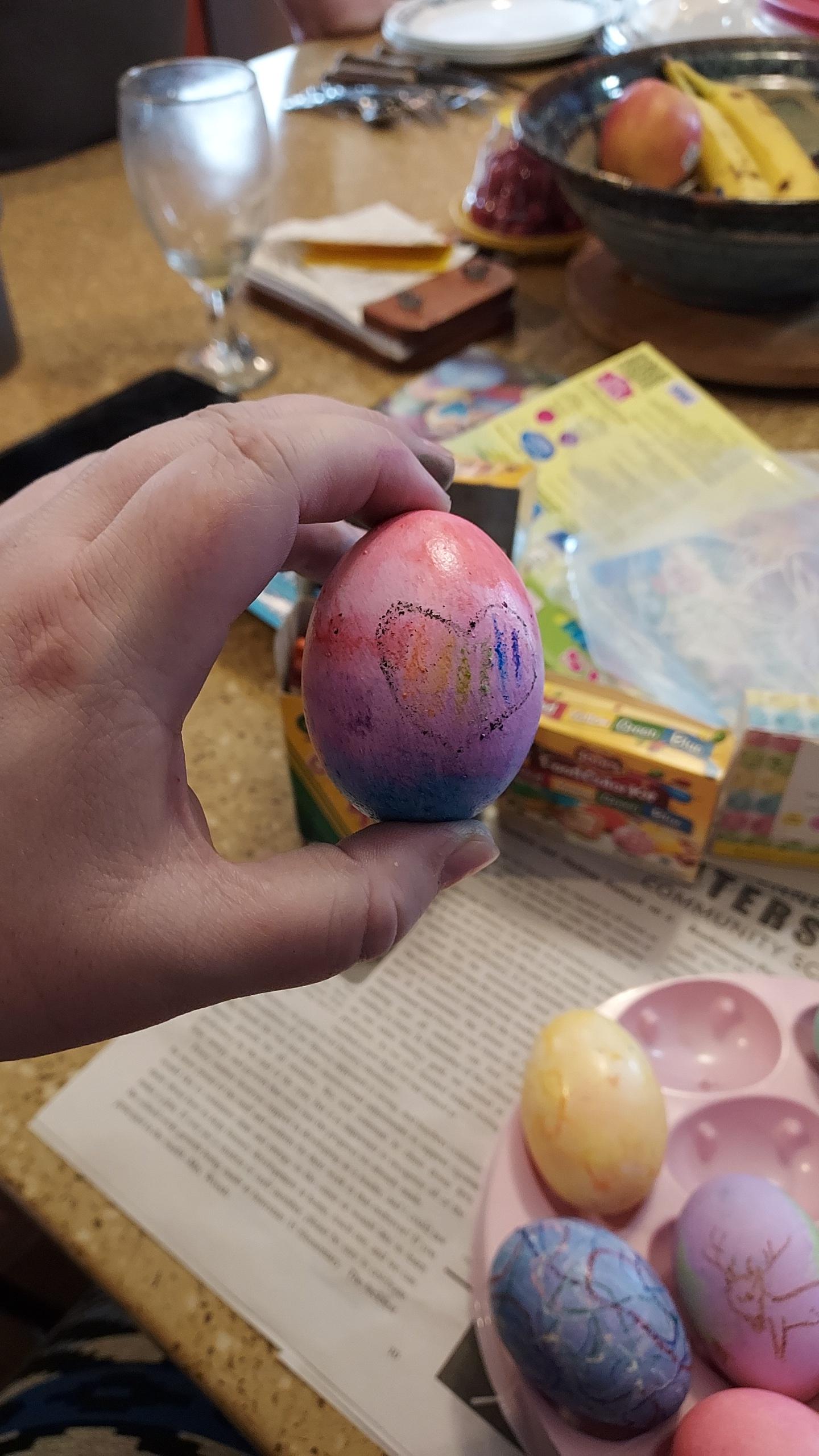 Dying Easter eggs | Scrolller