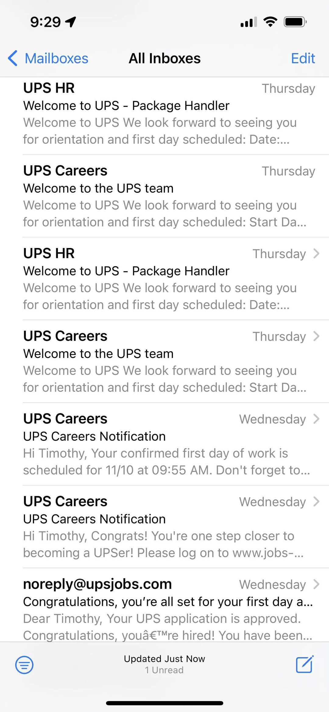 Anyone else in the application process receive this many emails? | Scrolller