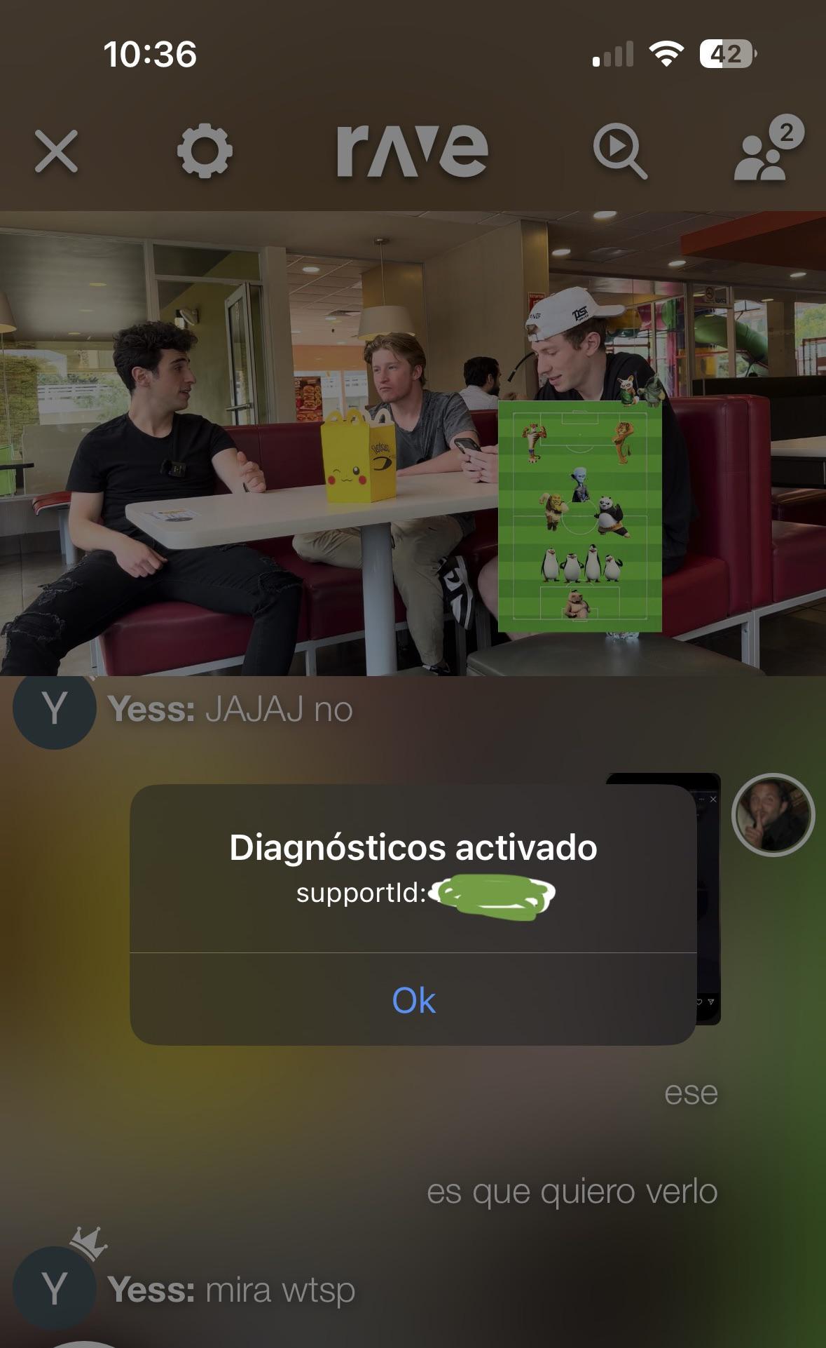 Does anyone know why this appears? it says diagnostics activated | Scrolller