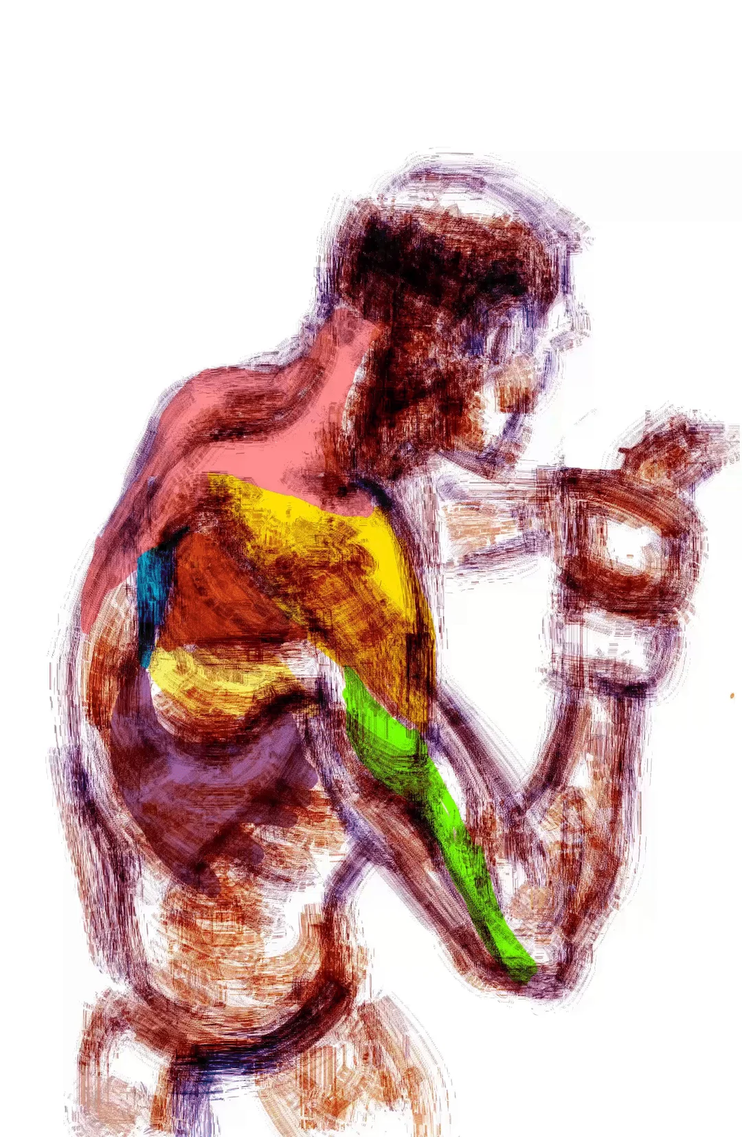 Animated Anatomy Study From Reference, Serious Animation, Photoshop,2023 | Scrolller