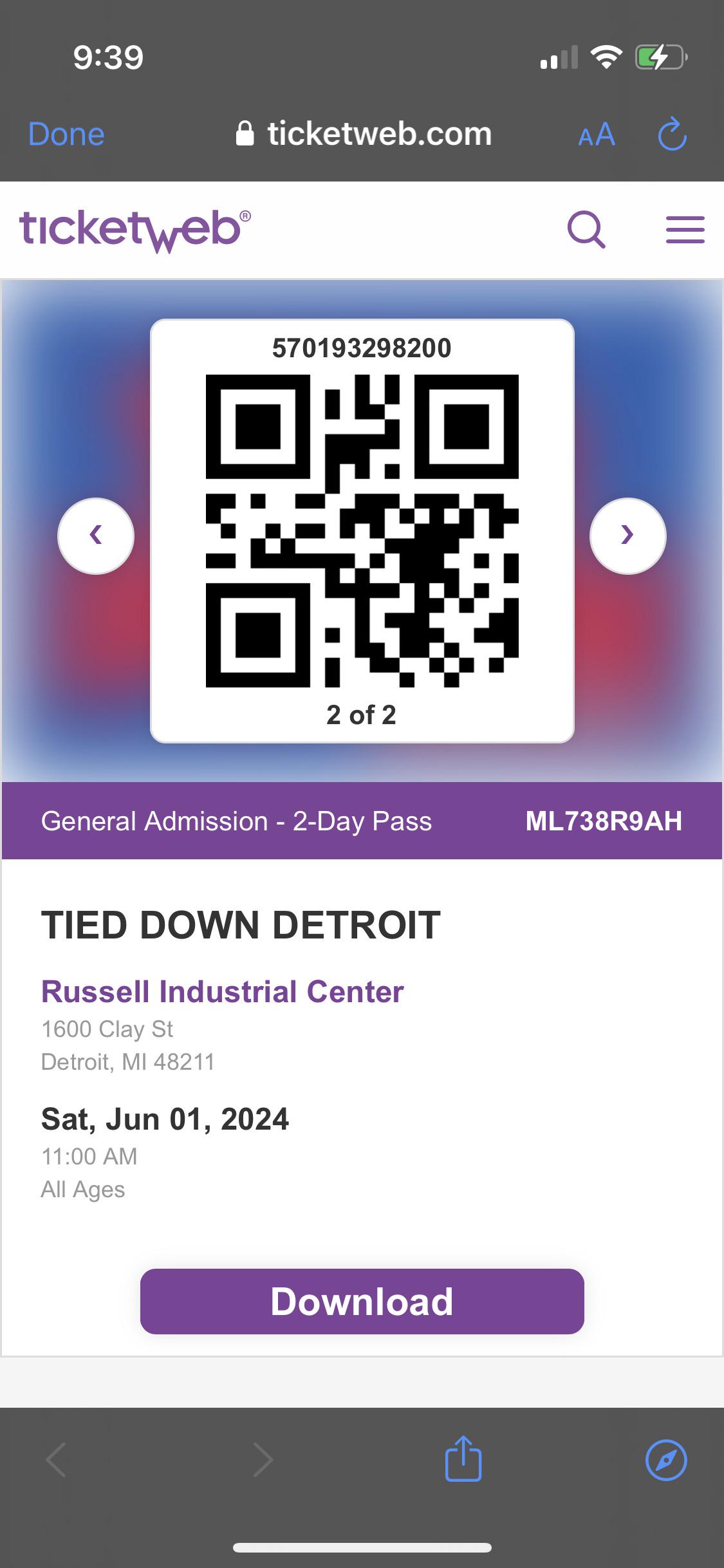 Free tied down ticket | Scrolller