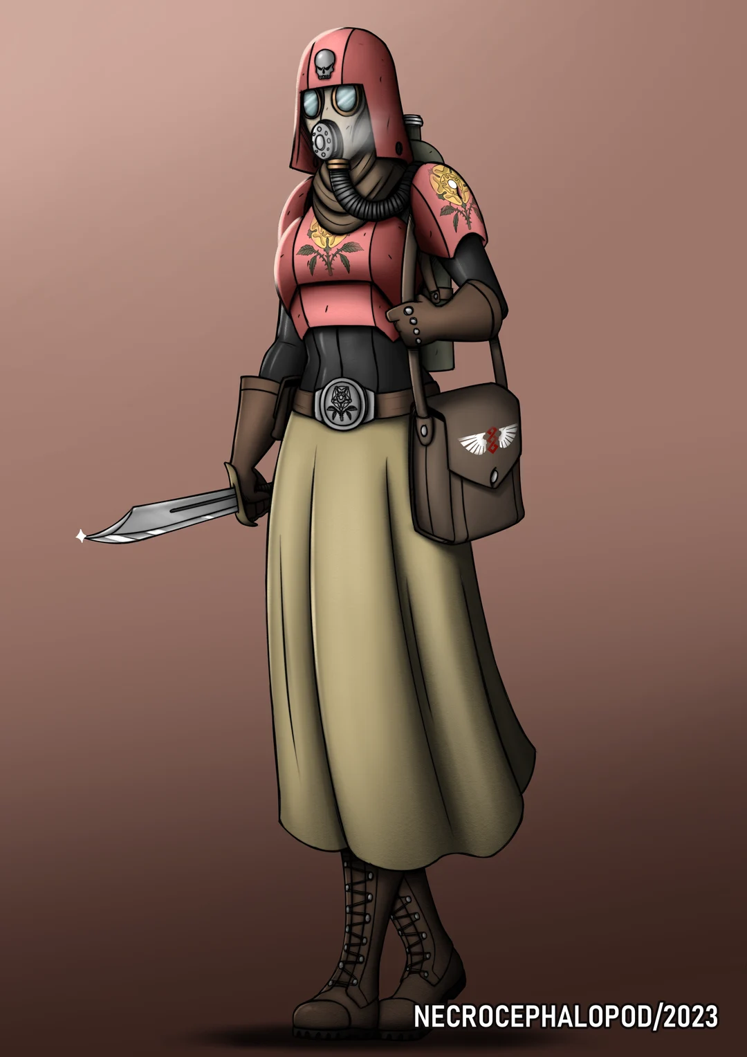 Adamant Maiden Gas Pilot - COMMISSION | Scrolller