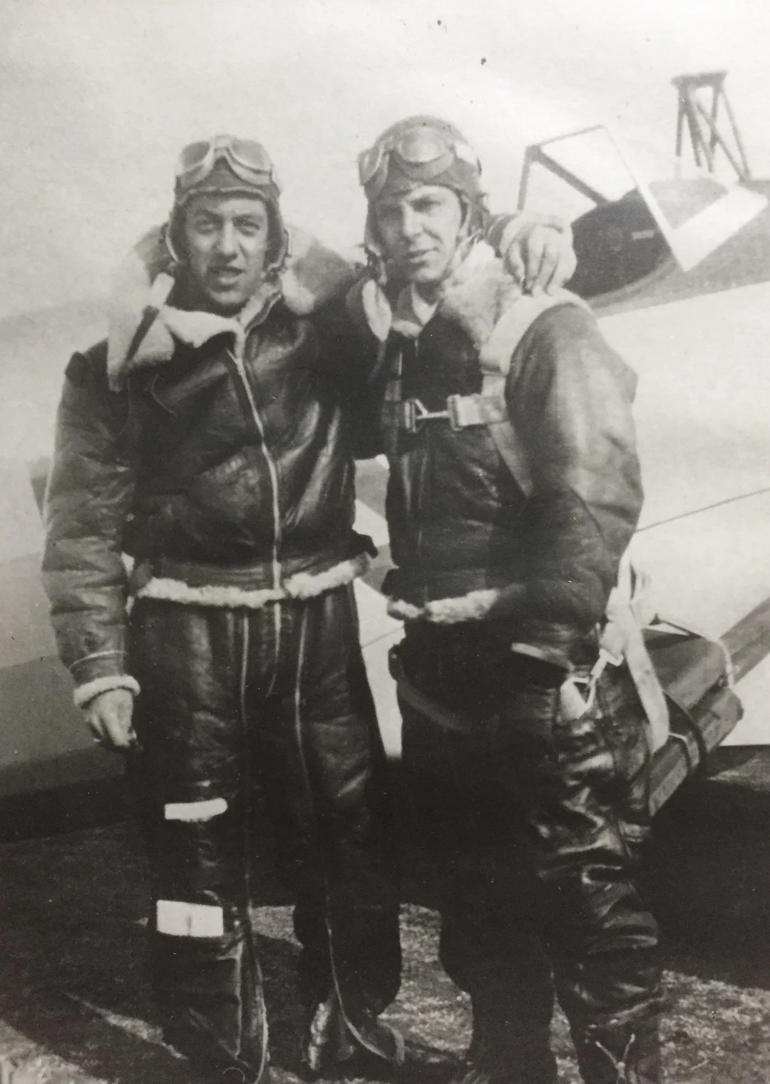 1943 Dad and his copilot. | Scrolller