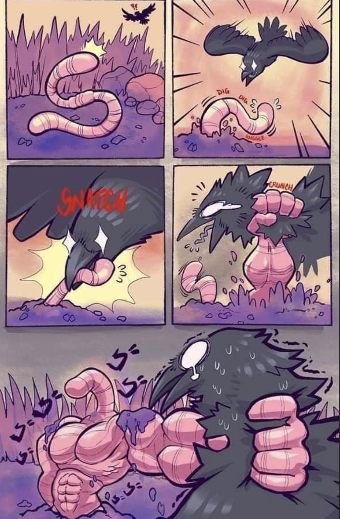 Blursed worm | Scrolller