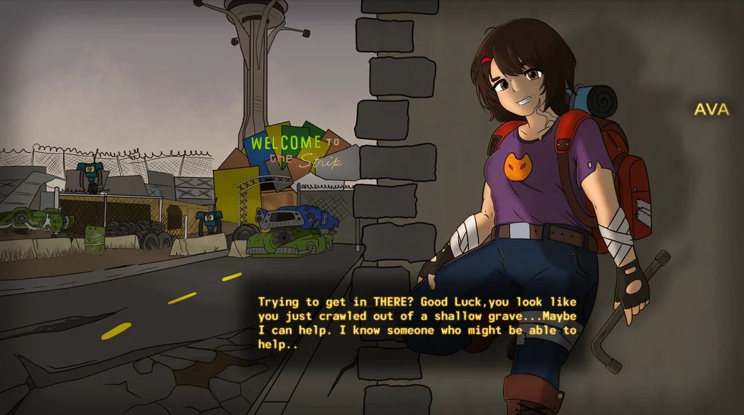 My first piece of Fallout New Vegas fanart | Scrolller