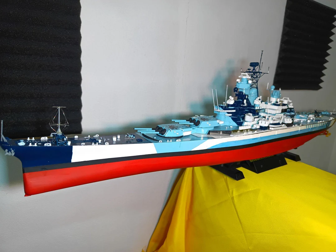 modelo a escala 1:350 missouri skin de Azur Lane New Jersey | Scrolller