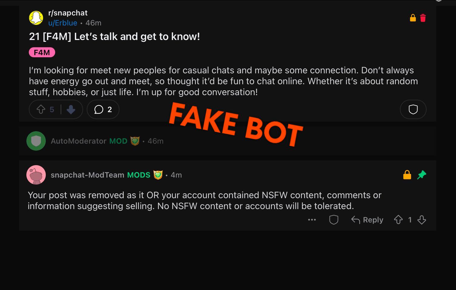 Please avoid these posts. Do not contact them. | Scrolller