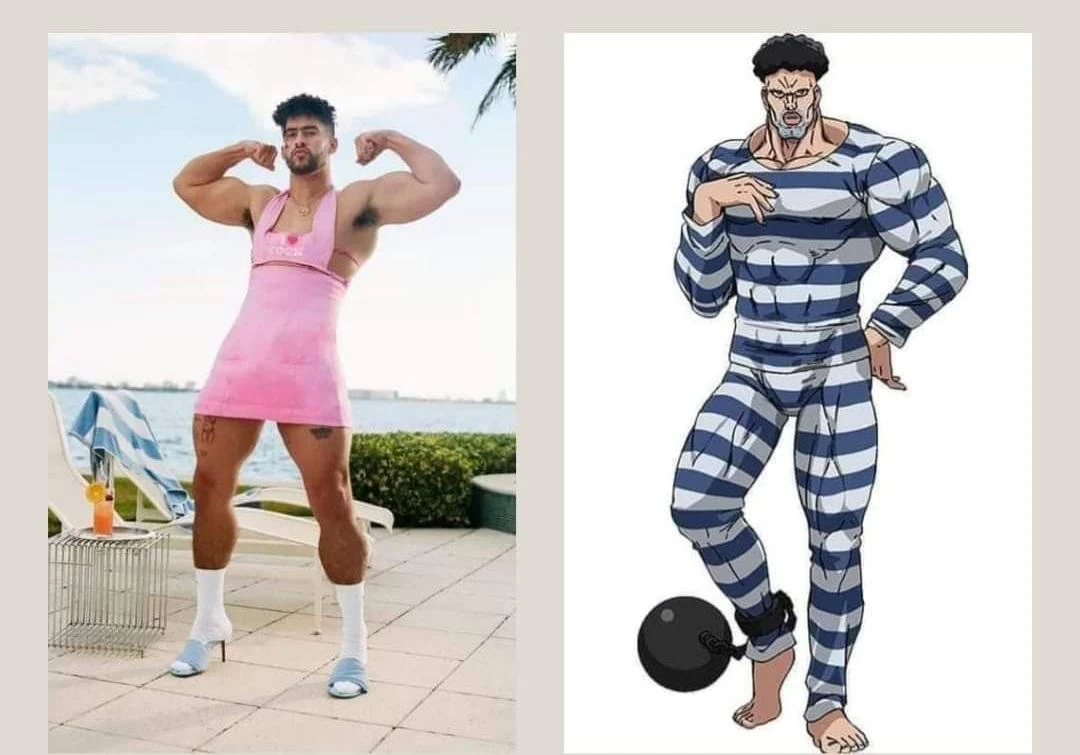 Bad bunny as a puri puri prisoner | Scrolller