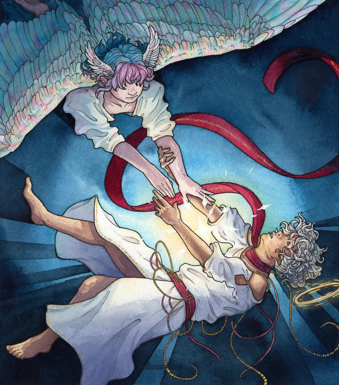 “Rescue”, Me, watercolor, 2022 | Scrolller