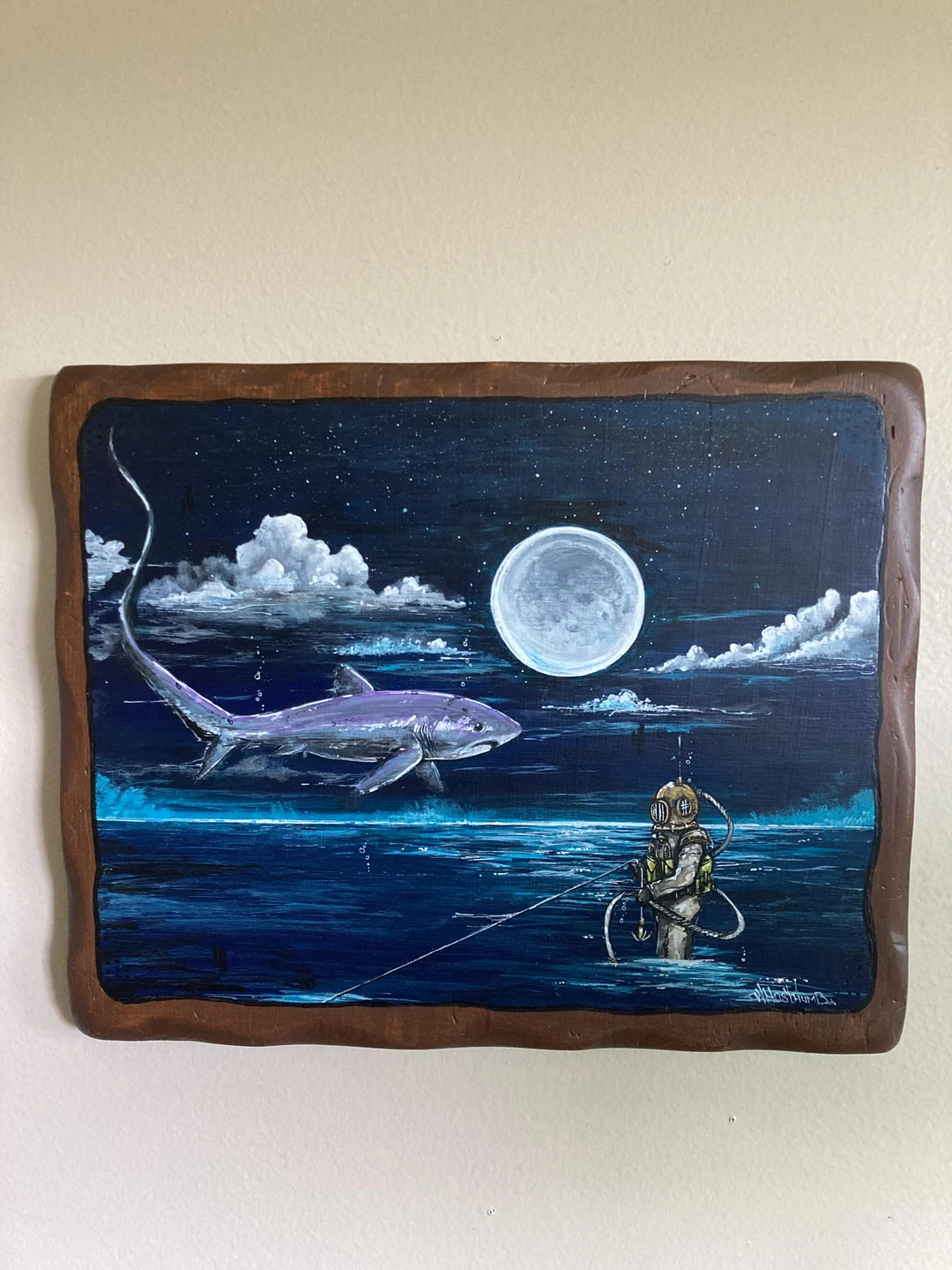 Clean up crew , Whosthumb , Acrylic, 2024 | Scrolller