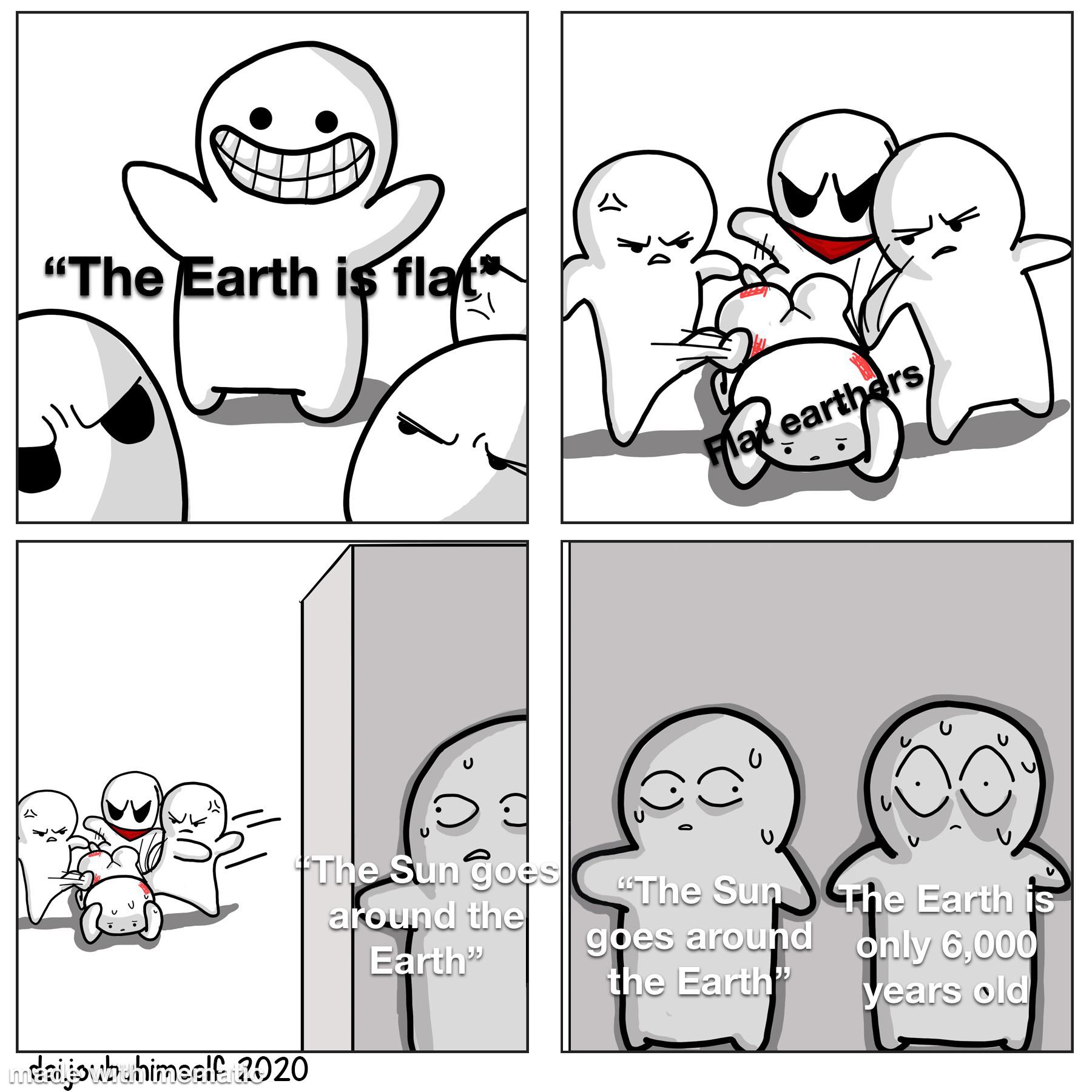 Flat Earthers aren’t the only idiots | Scrolller