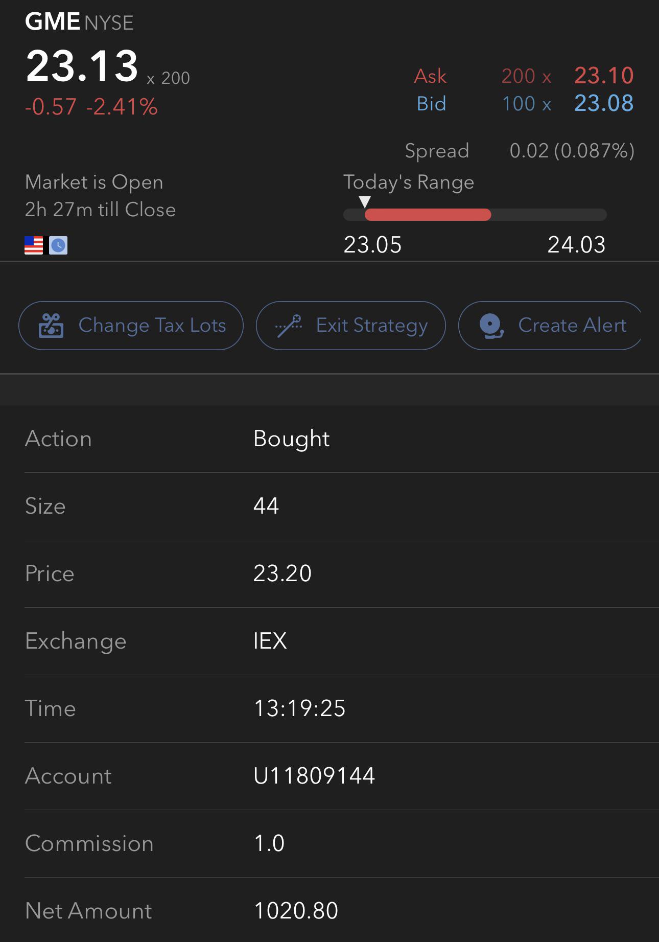 Can somebody confirm if my IEX order hit the lit market? | Scrolller