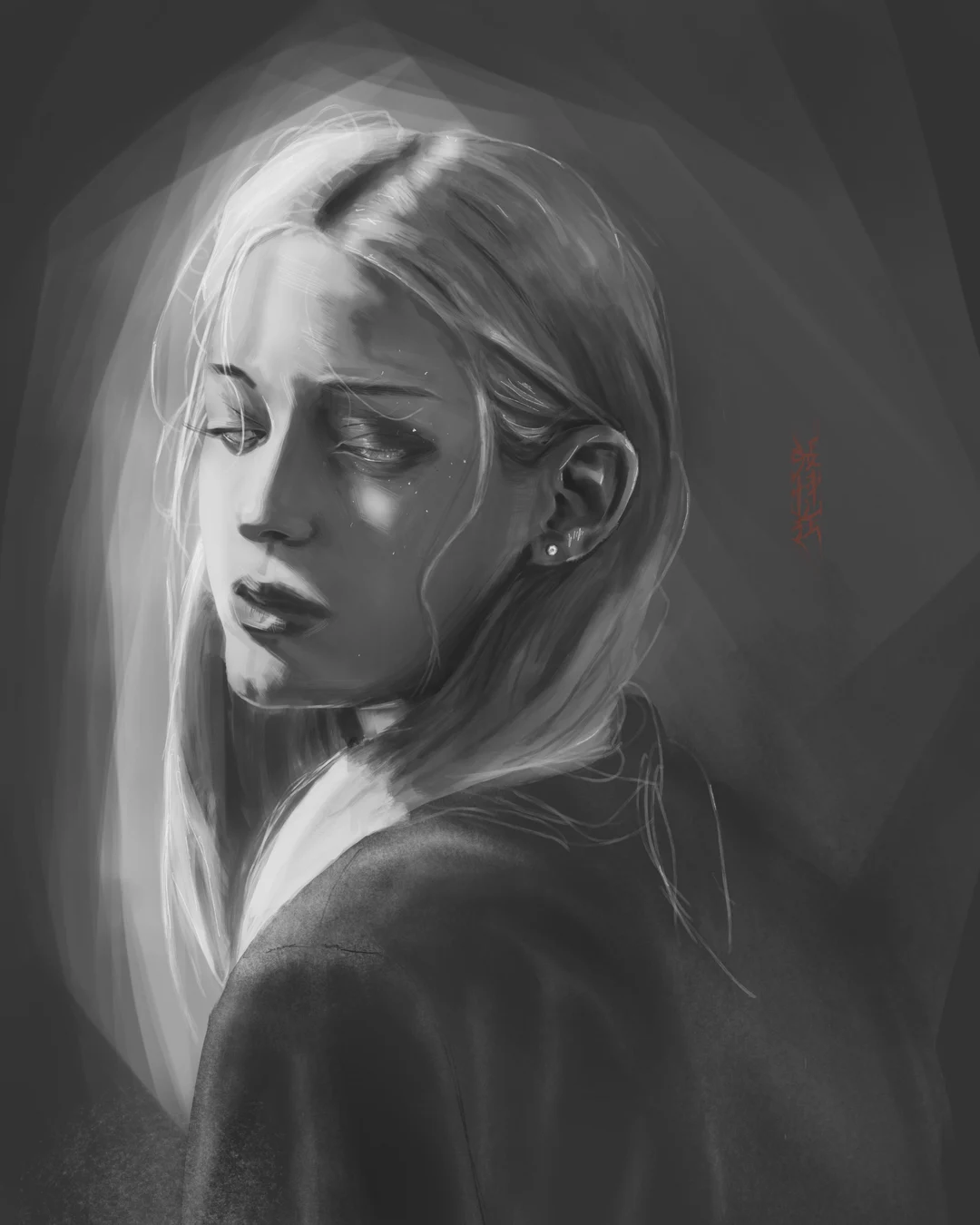 Portrait, me, digital, 2023 | Scrolller