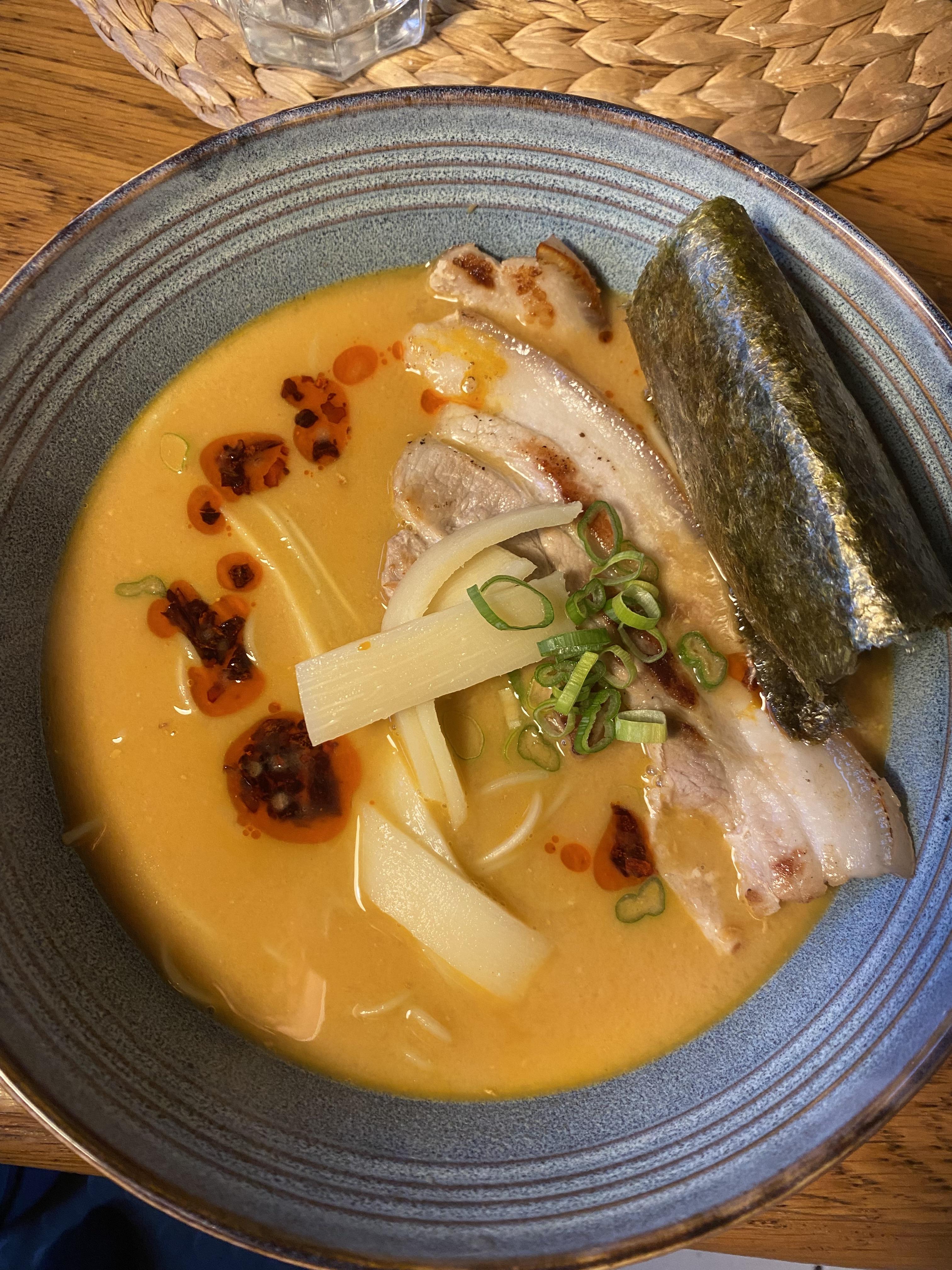 Chicken miso ramen | Scrolller