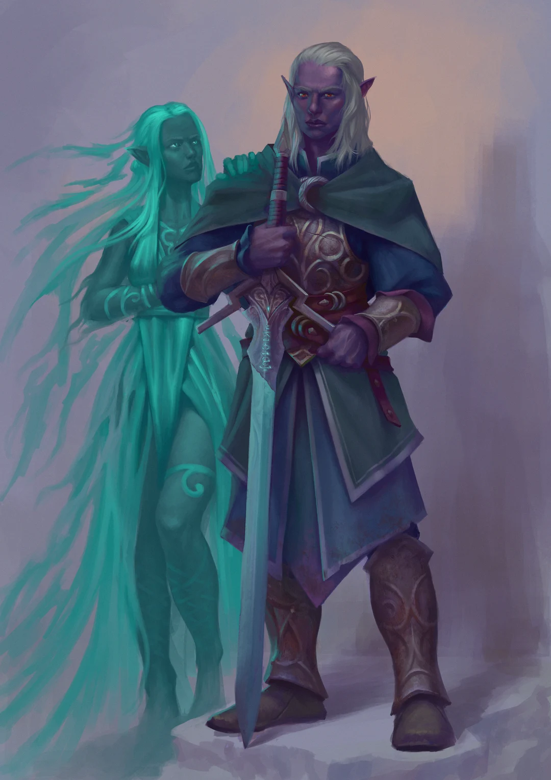 Drow and his ghost wife | Scrolller